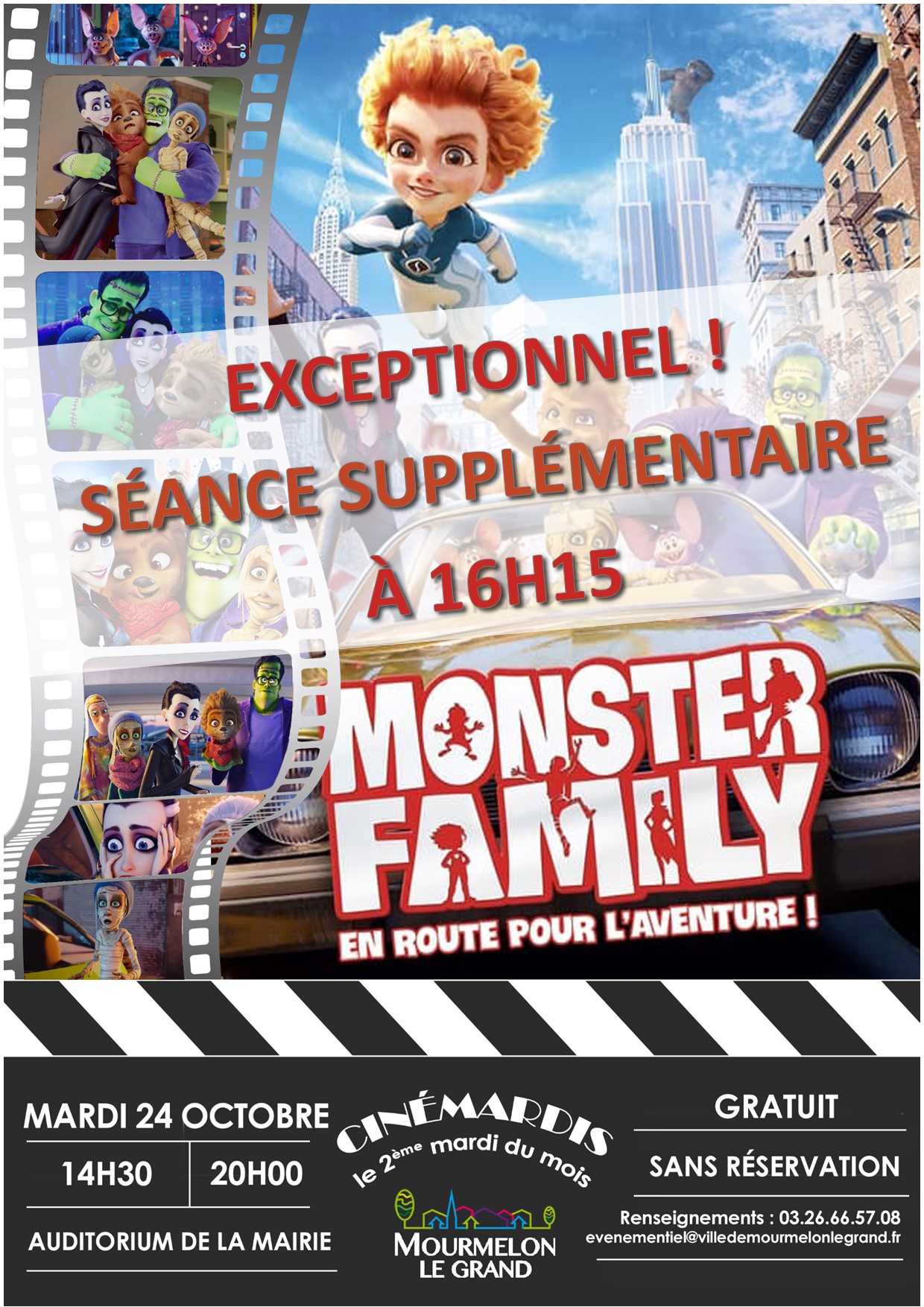 Cinémardis - « Monster Family